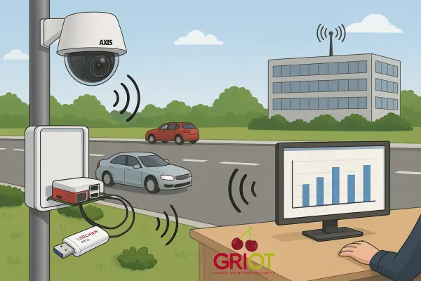 Turning an AI Camera into a LoRa® Sensor | IMST GmbH